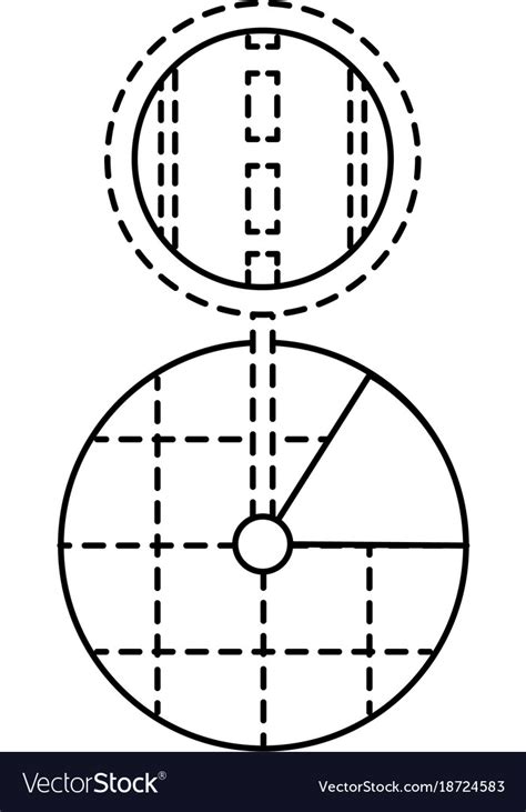 Gps Navigation Screen Pointer Map Road Royalty Free Vector