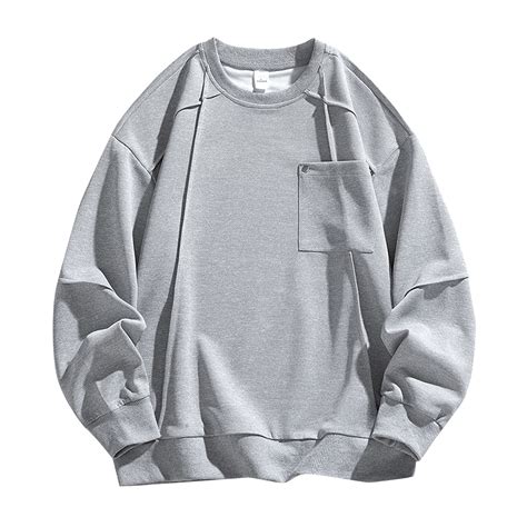 Cuimens Solid Color Oversized T Shirts Long Sleeve Stylish Casual Tee