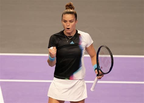 Wta Finals Es Maria Sakkari La Primera Semifinalista Video