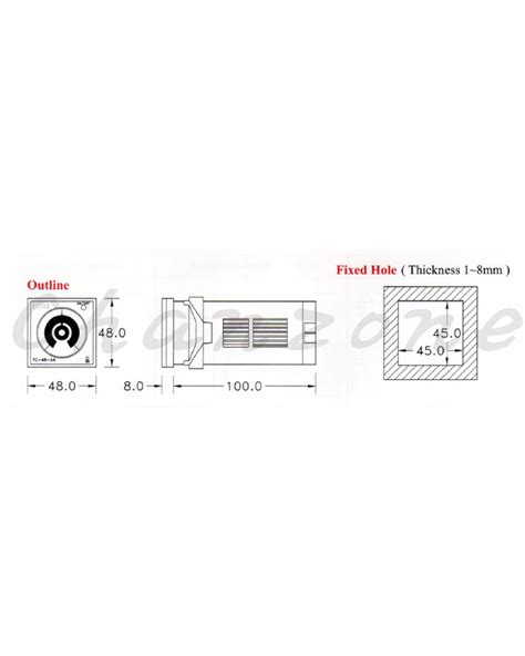 陽明電機 Tc系列 48 48 溫度控制器 Tc48 An Dn Dd Tc48 Dd Ah 長嶸電機有限公司