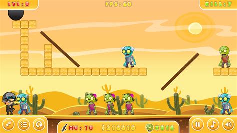 Zombie Shooter Html5 Game Mobile Version Construct 3 Construct 2 Capx By Muscle Ss