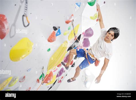 Ibaraki Japan 9th Sep 2020 Japanese Sport Climber Tomoa Narasaki Poses For A Special Photo