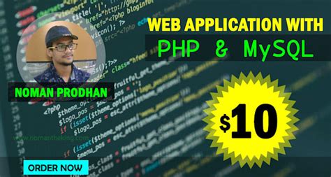 Develop Web Application Using Php Mysql By Nomanprodhan Fiverr
