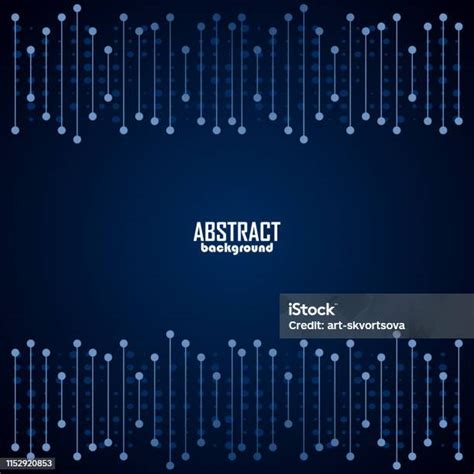 추상적인 벡터 배경입니다 연결 된 라인과 도트 추상 소용돌이 형태 구성 작은 그래픽 추상적인 배경 벡터 일러스트 3차원 형태에