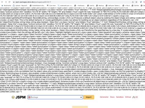 Html Code Is Rendered On The Page · Issue 53 · Jspmjspm Packages · Github