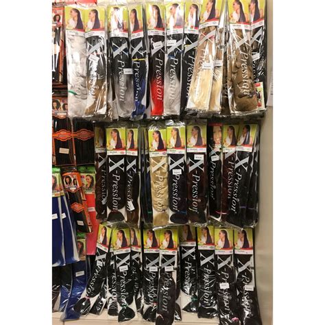 Xpression Hair Color Chart Xpression Ultra Braid Pre Stretched