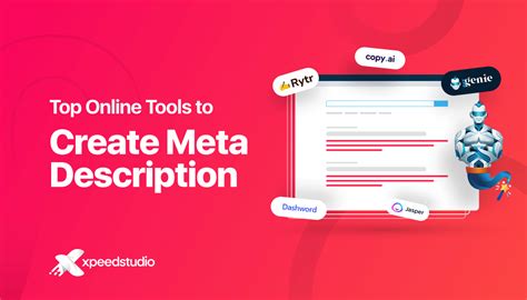 Top 5 Seo Friendly Tools To Create Meta Description Online