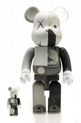 Kaws Bearbrick Dissected Companion Grey 100 400 Set 171715601