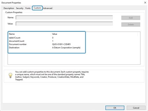 Dynamic Document Properties Mscrm Knowledgebase