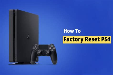 PS4 Factory Reset The Complete Guide Gaming Academy