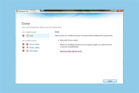 Windows Live Mail Error 0x8de00005 How To Fix It In 5 Steps
