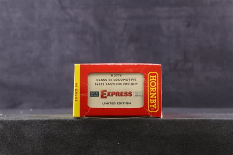 Hornby Oo R2776 Class 56 56302 Wilson Walshe In Fastline Freight Liv