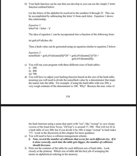 Solved 93 Exercises 1 You Are To Create Hash Table And An