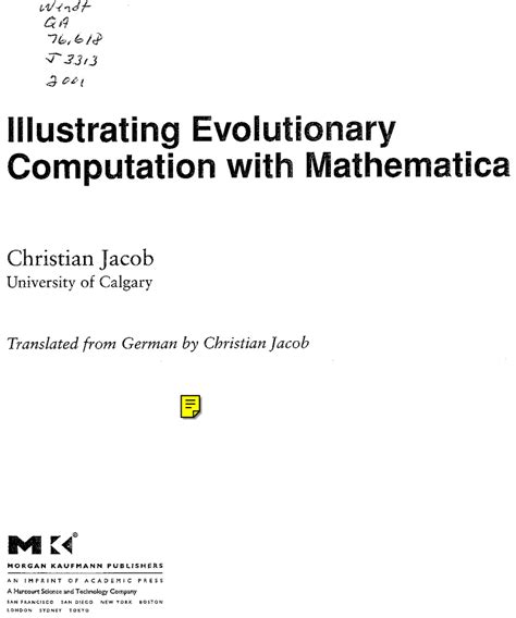 Pdf Illustrating Evolutionary Computation With Mathematica