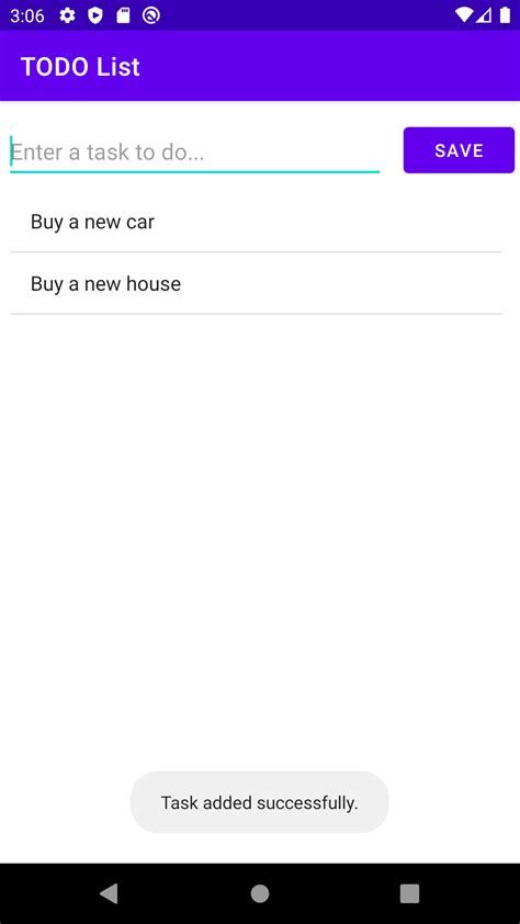 GitHub Siomarapantarotto Android TODO List View Android Development Lab