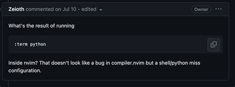 Command Not Found Python Rneovim