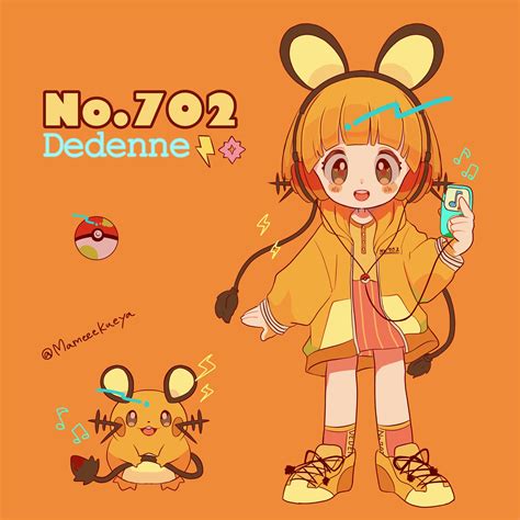 Dedenne Pokemon Drawn By Mameeekueya Danbooru