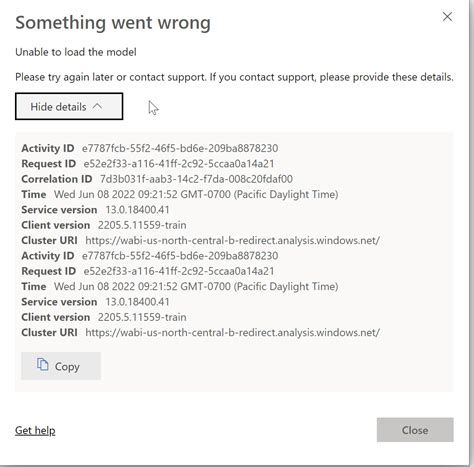 Getting Error When Pulling Power Bi Reports From D Microsoft Fabric Community