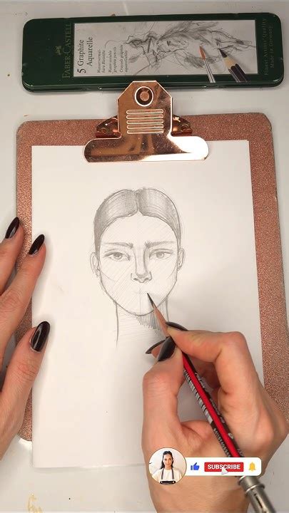 როგორ დავხატოთ პორტრეტში ტუჩები პორტრეტი ხატვისგაკვეთილები ხატვა Youtube