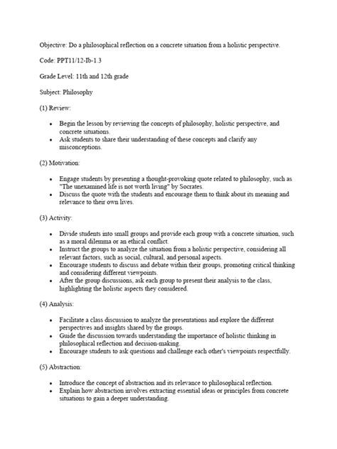 Lesson 3 Iphp Pdf Concept Abstraction