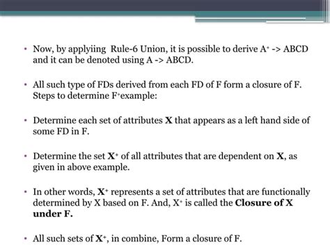 Normalization 1nf 2nf Functional Dependencies Pptx