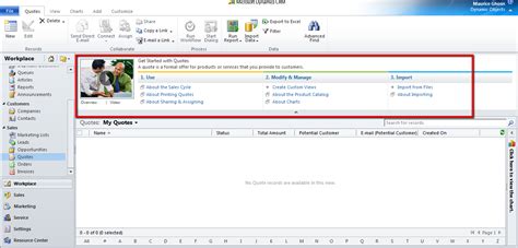 Enablingdisabling The Get Started Pane In Crm 2011 A Lebanese Mscrm Blog