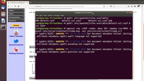 how to create self signed certificate in apache youtube
