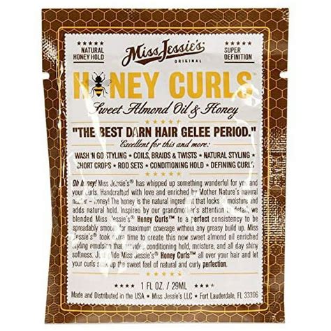 Miss Jessies Honey Curls Curl Enhancer For Wavy And Damaged Hair 1 Oz