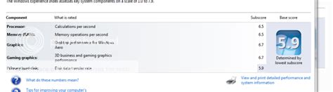 Windows Performance Index Benchmark Icrontic