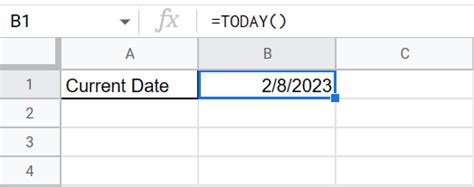 How To Use The TODAY Function In Google Sheets Sheets For Marketers