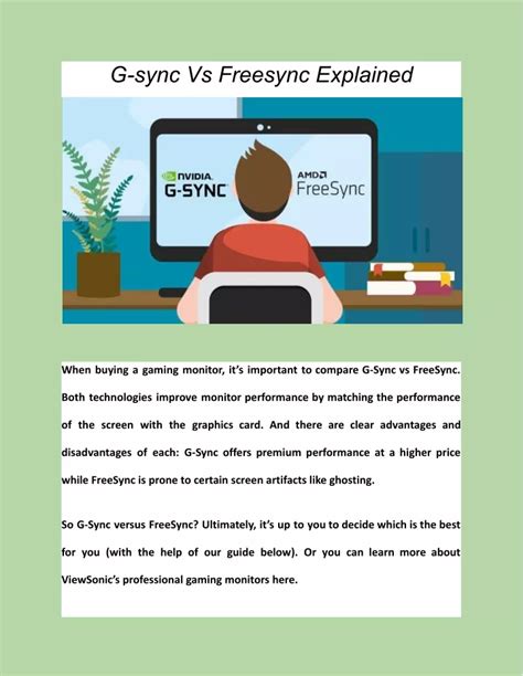 PPT G Sync Vs Freesync Explained PowerPoint Presentation Free Download ID 10497727