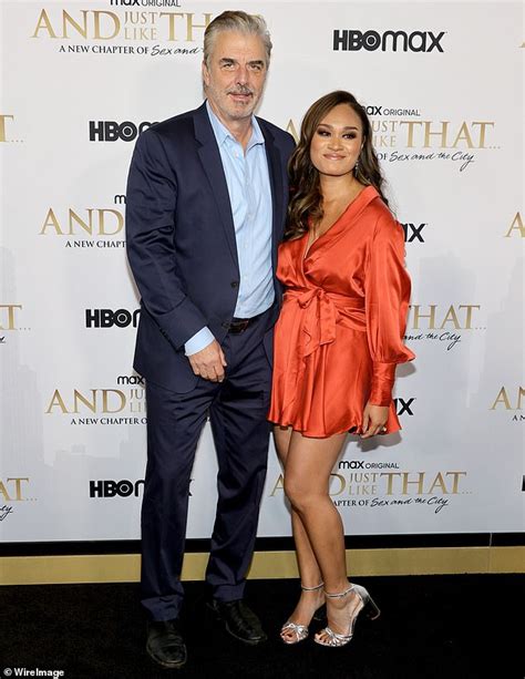Chris Noth 67 And Wife Tara Wilson 39 Pack On Pda At Premiere Of