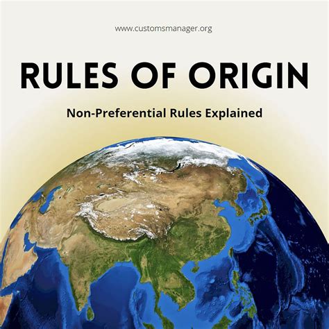 Guide To Non Preferential Rules Of Origin Deciding Duty Rates Restrictions And Quotas