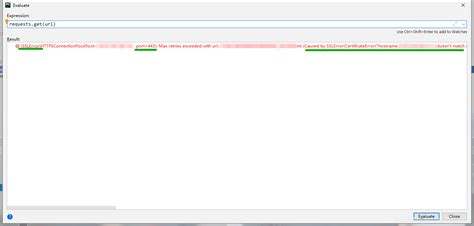 已解决 Python中get或post请求报sslerror443caused By Sslerrorcerificateerror