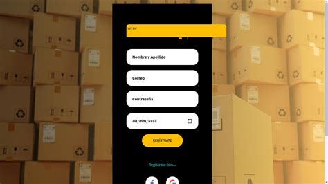 Html Registration Form Css Nav Bar Inside A Div Stack Overflow