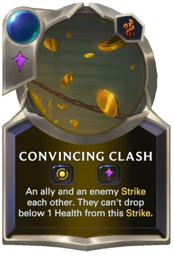 Skill Convincing Clash Legends Of Runeterra Card Runeterrafire