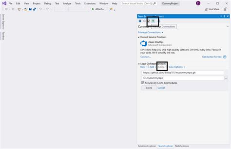 Uso básico Git en Visual Studio Diego López Desarrollador NET