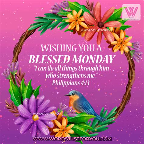 Monday Blessings Bible Verse S Original Creative Animated S
