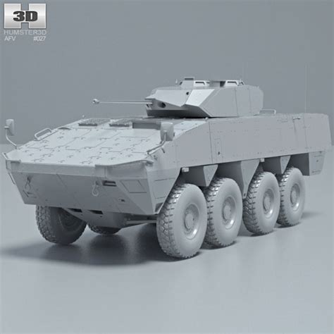 Patria Amv 3d модель Військова техніка на Hum3d