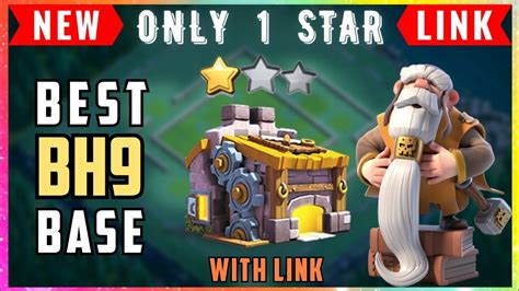 New Best Builder Hall 9 Bh9 Base With Link Bh9 Base Anti 2 Star