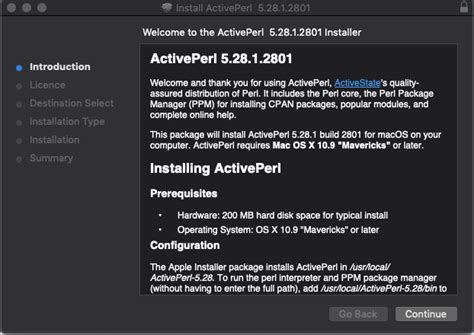 Windows、linux 和 Macos 中的 Perl 安装和环境设置 码农参考