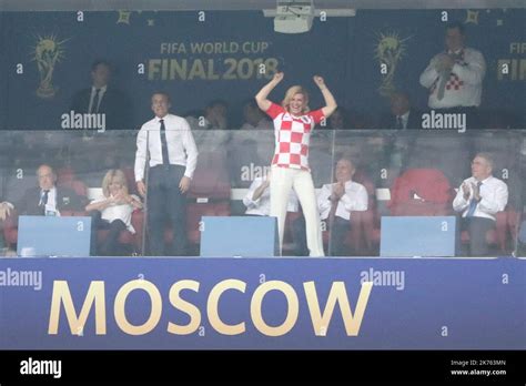Fifa World Cup Russia 2018 Final Football Match France Versus Croatia