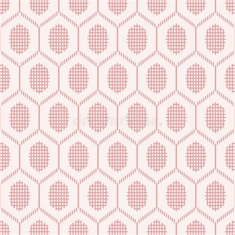 Japanese Hexagon Net Vector Seamless Pattern Stock Vector Illustration Of Japan Graphic