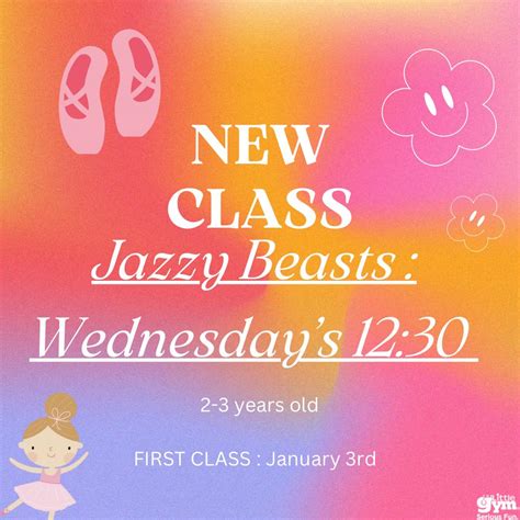 New Class‼️ Starting January The Little Gym Of Tomball