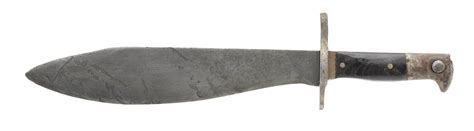 Early 1902 Krag Bolo Bayonet Replica With Bauer Sheath Mew3653 Collectors Firearms