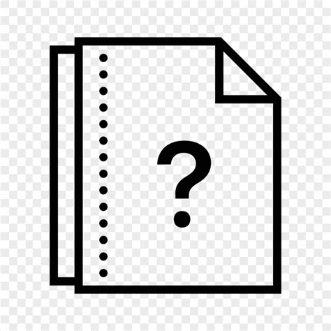 question mark help file document white icon citypng