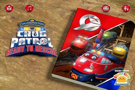 Chug Patrol Ready To Rescue Chuggington Book App Review Video