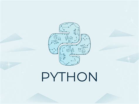 Python Logo Redesign Embracing A Blue Light Aesthetic By Halyna On