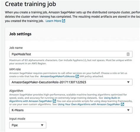 Using Pipe Input Mode For Amazon Sagemaker Algorithms Artificial Intelligence And Machine Learning