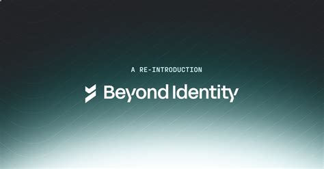 Beyond Identity